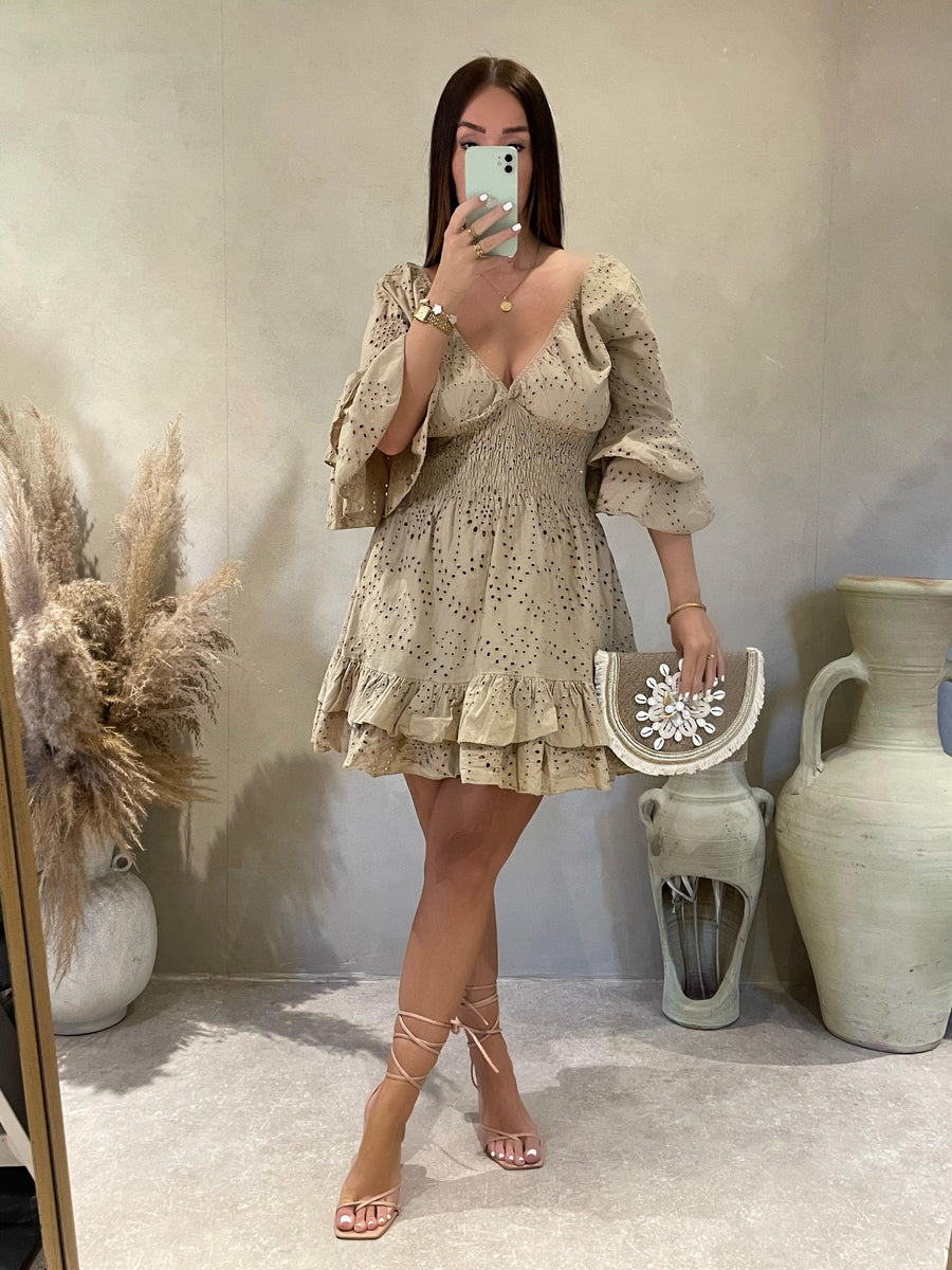 PIPPA MOCHA MINI DRESS – Empowa Clothing